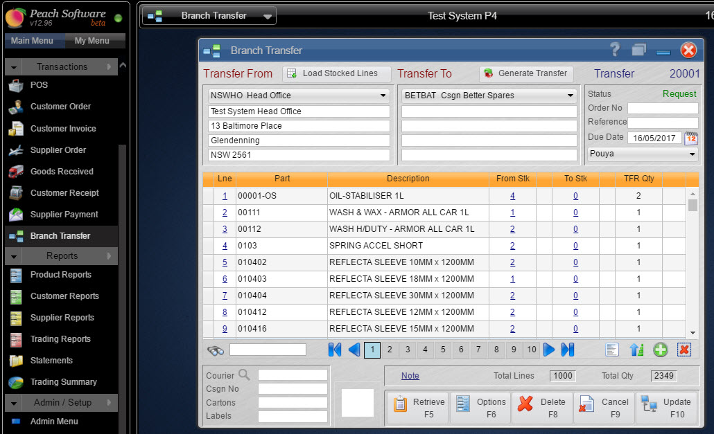 Peach Software for Retailers - Specialists in Complex Inventory and Pricing 02 9672 6466