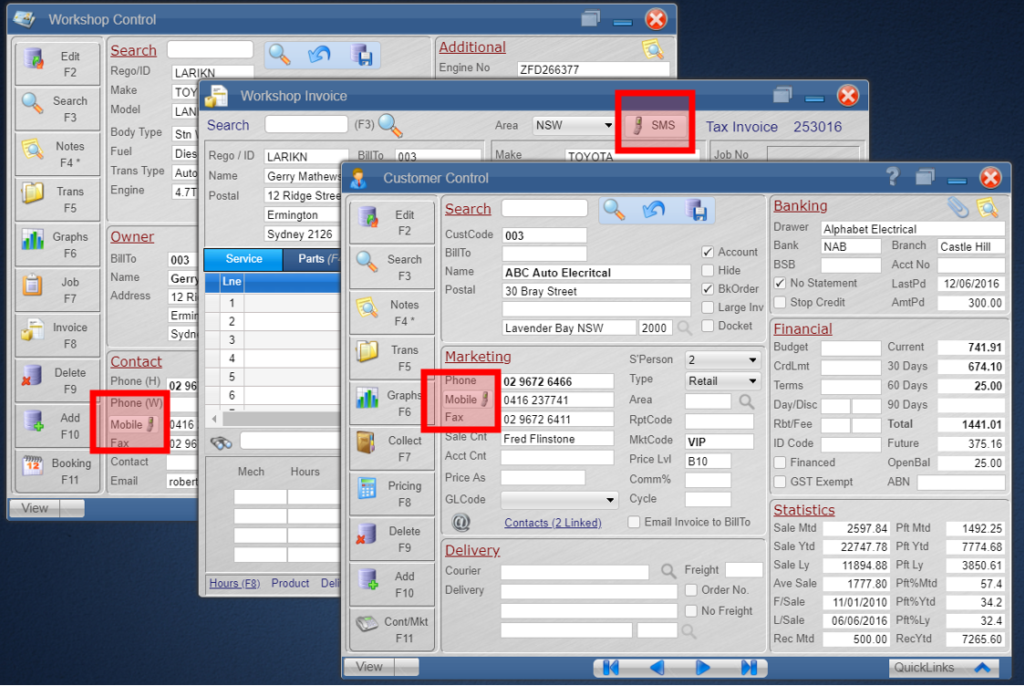 Customer Marketing Information CRM – Peach Business Software